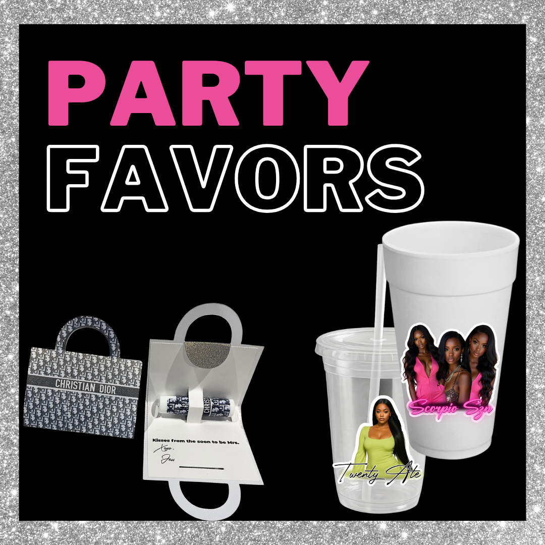 PARTY FAVORS – Pretty Official Creations